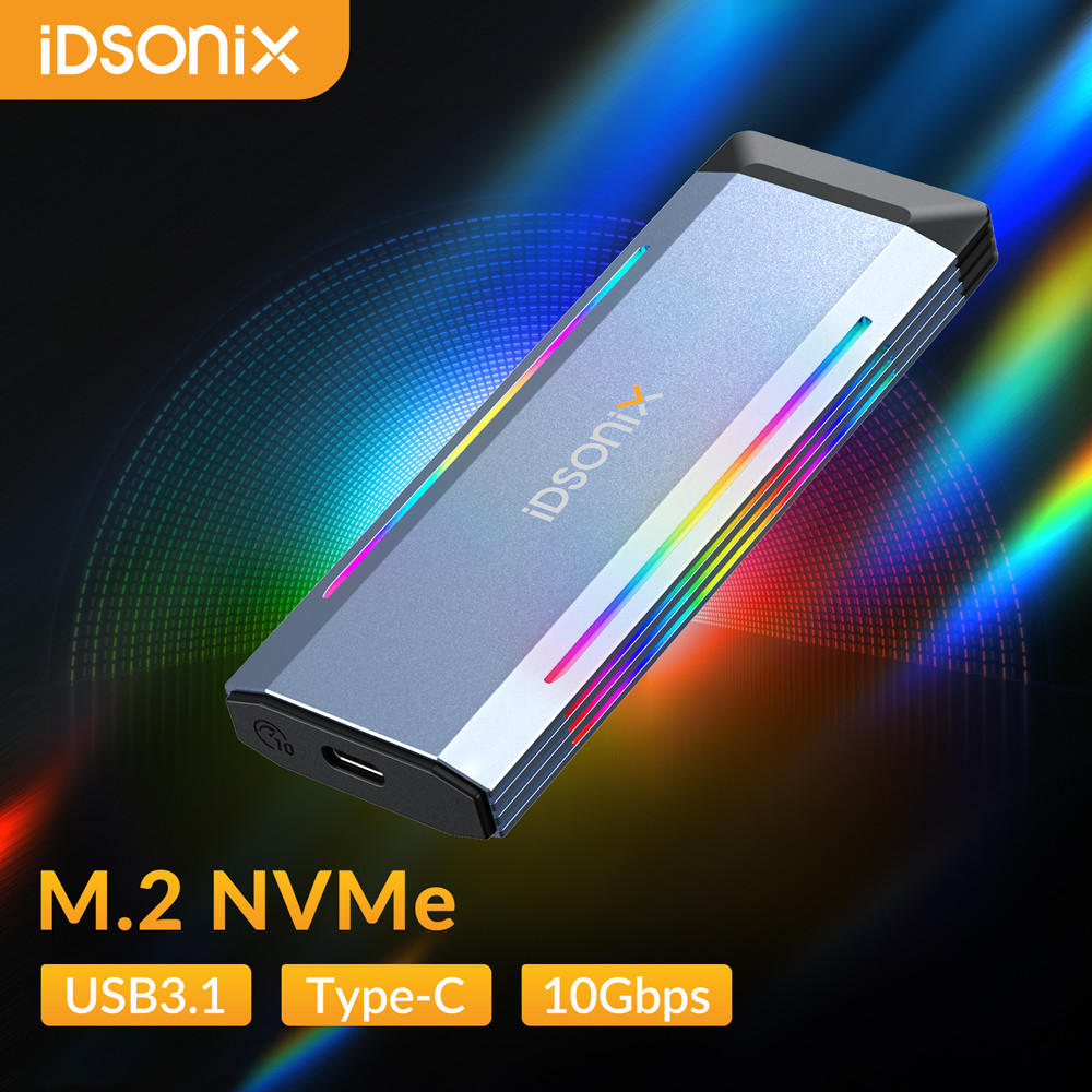 iDsonix NVMe M2 SSD Case RGB Colorful M.2 NVME Solid State Drive ... iDsonix NVMe M2 SSD Case RGB Colorful M.2 NVME Solid State Drive ...