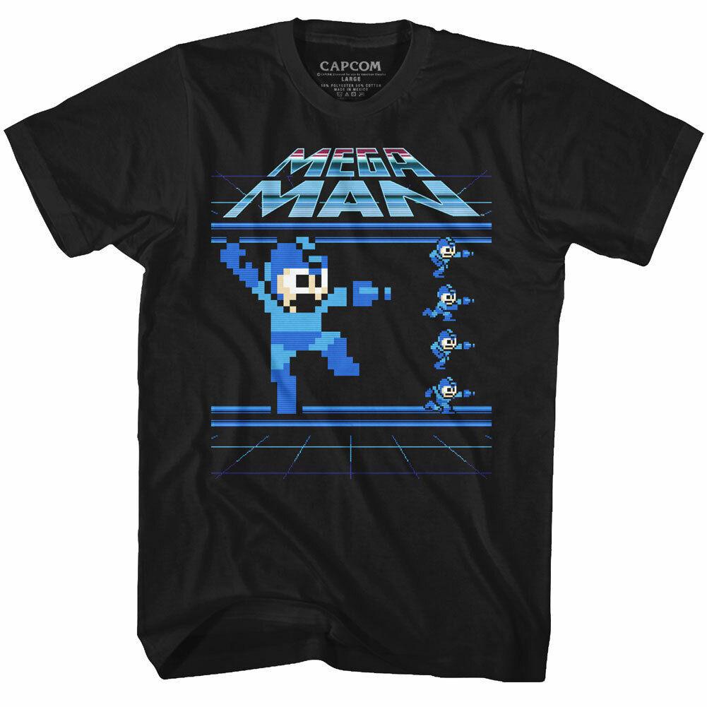 Mega Man Capcom Video Game Gaming Mega Man Men'S T Shirt Gamer Merch ...