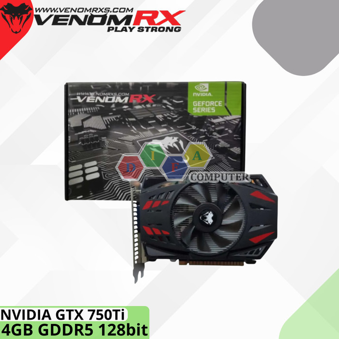 Vga GTX 750 Ti 4GB GDDR5 128bit VenomRX GT610 2GB | Shopee Philippines