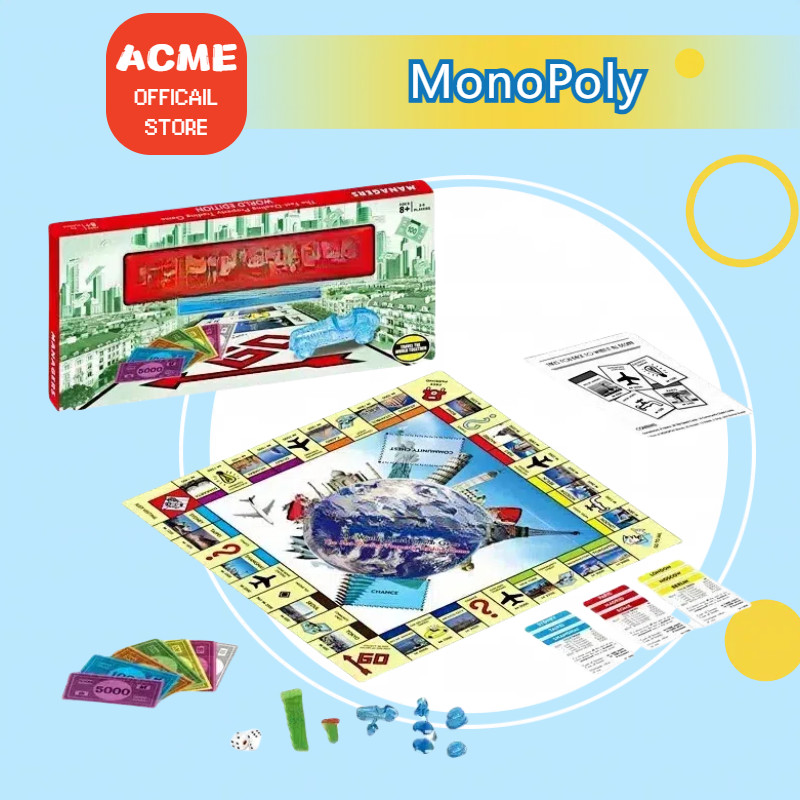 Acme Monopoly Solitaire Board Game | Shopee Philippines