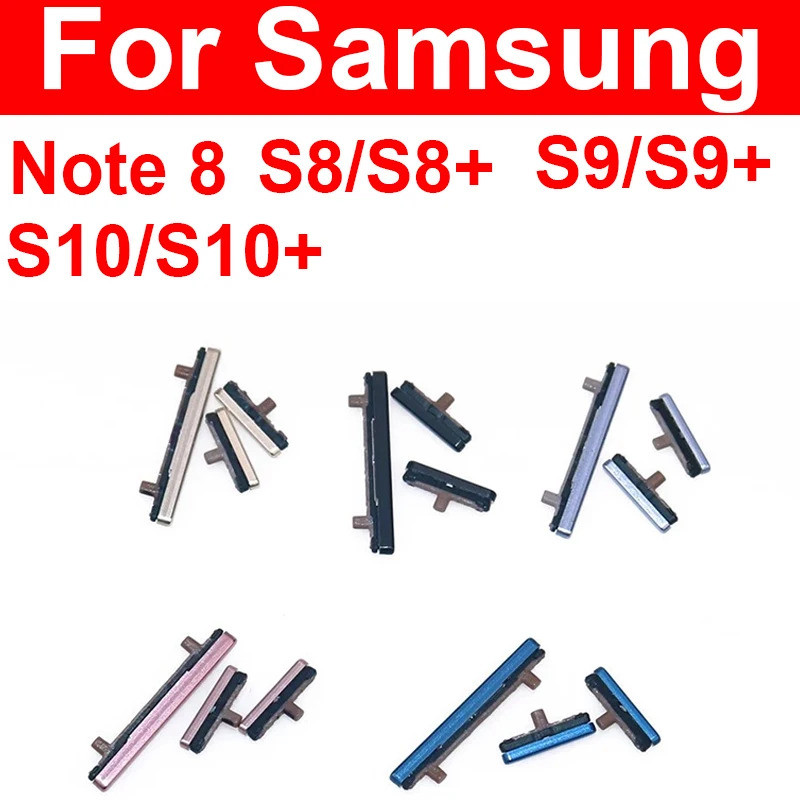 On Off Power Side Button+ Volume Button + Bixby Key For Samsung Galaxy ...