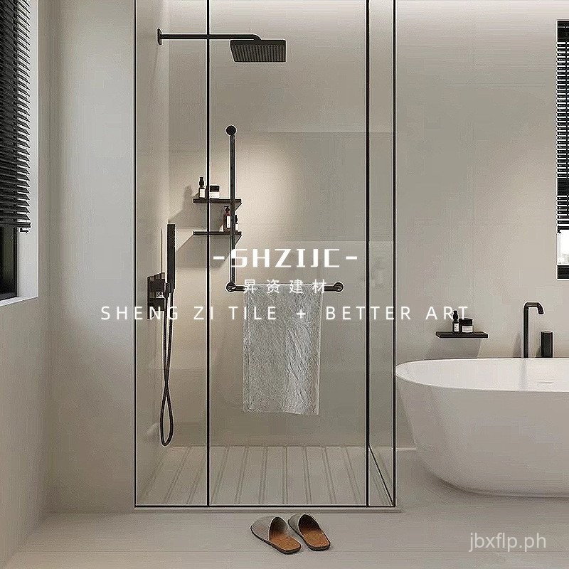 Silent Style Milk White Plain Skin Glaze Micro Cement ...