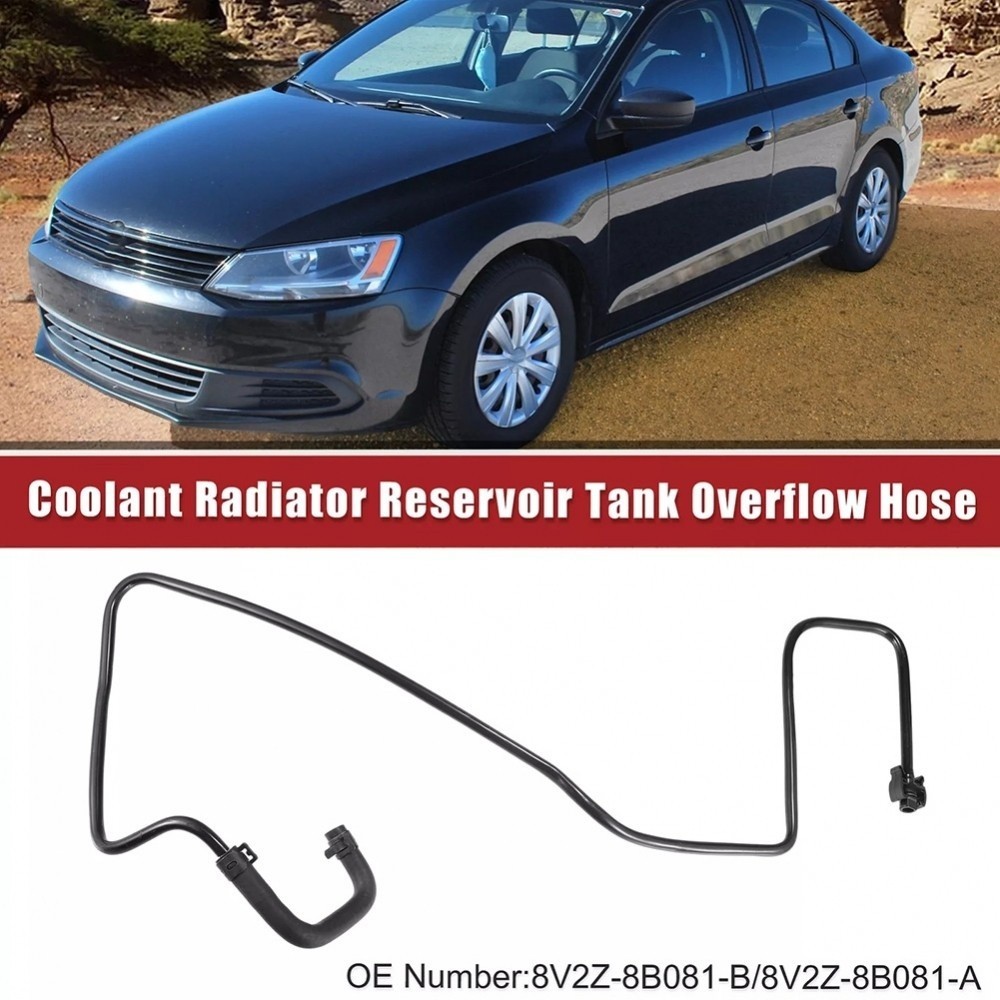 For Ford Fiesta Coolant Radiator Hose Overflow Replacement 2011 2019 ...