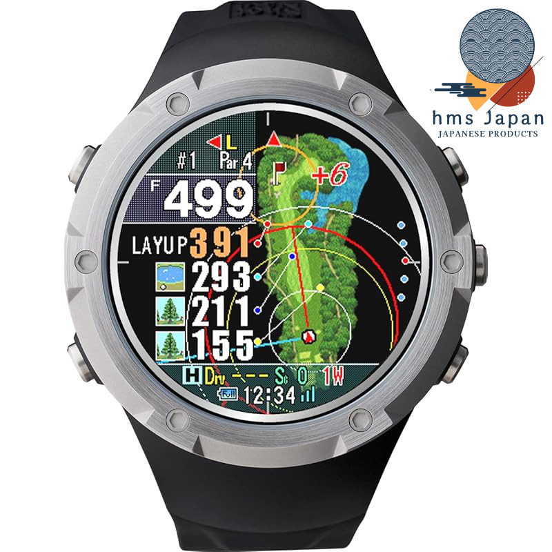 Shot Navi Evolve α Smart Golf GPS Distance Measuring Device - 1.4 ...