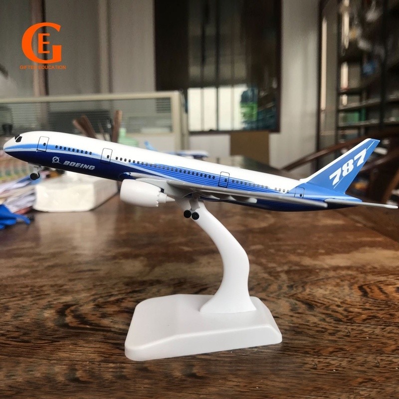Boeing 787 Aircraft Model Diecast Metal B787 Plane Airplane Dreamliner ...
