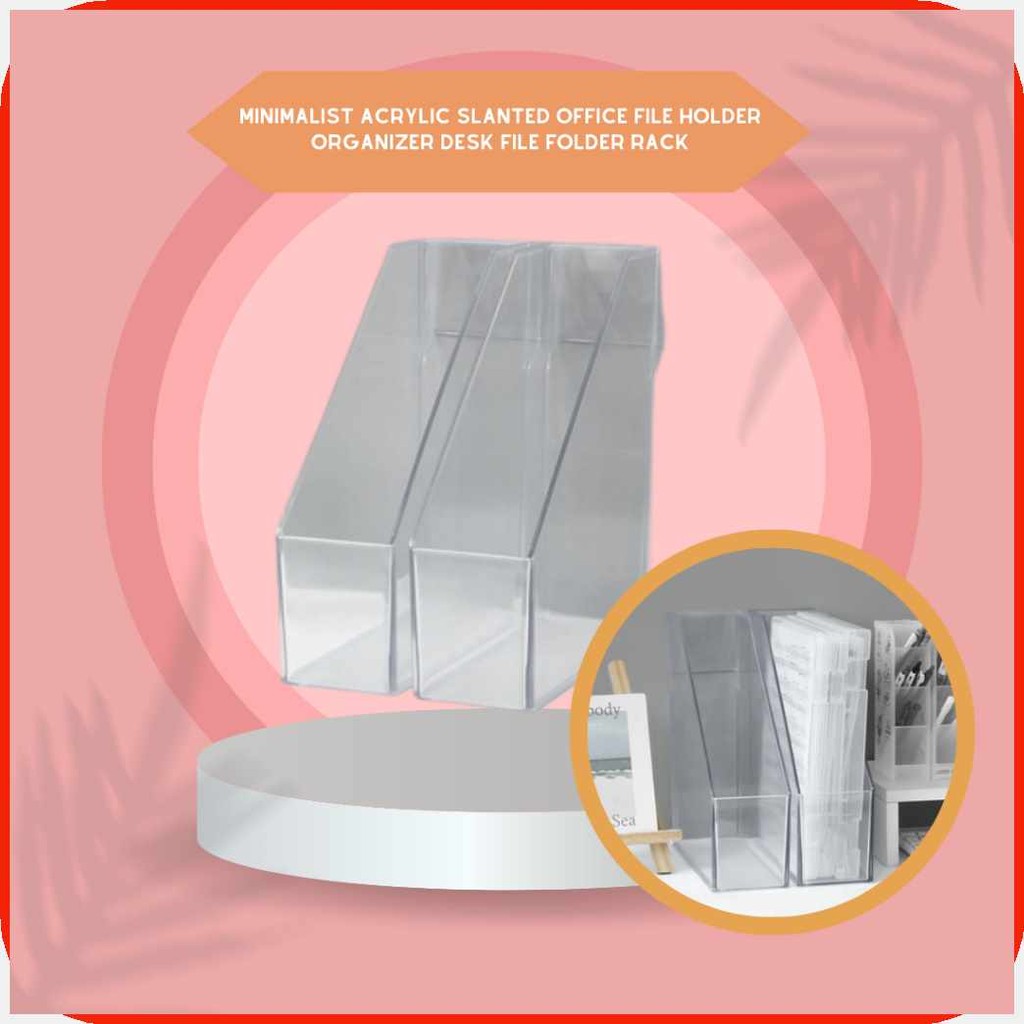 Minimalist'Gc[Acrylic&Li|Slanted#W]Office.K]File.Q]Holder.i]Organizer.n ...