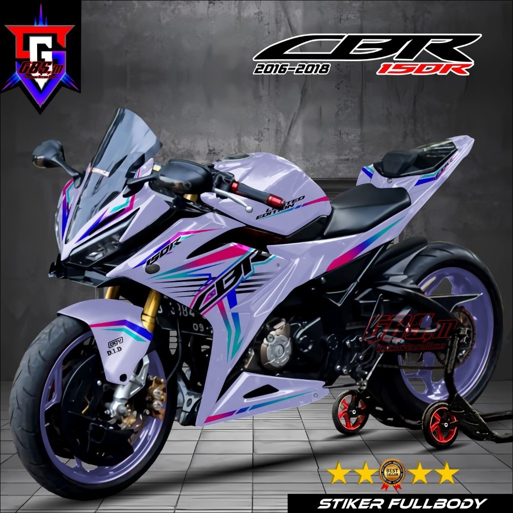 Latest - CBR 150R Facelift Decal 2016 2017 2018 CBR 150R Motorcycle ...