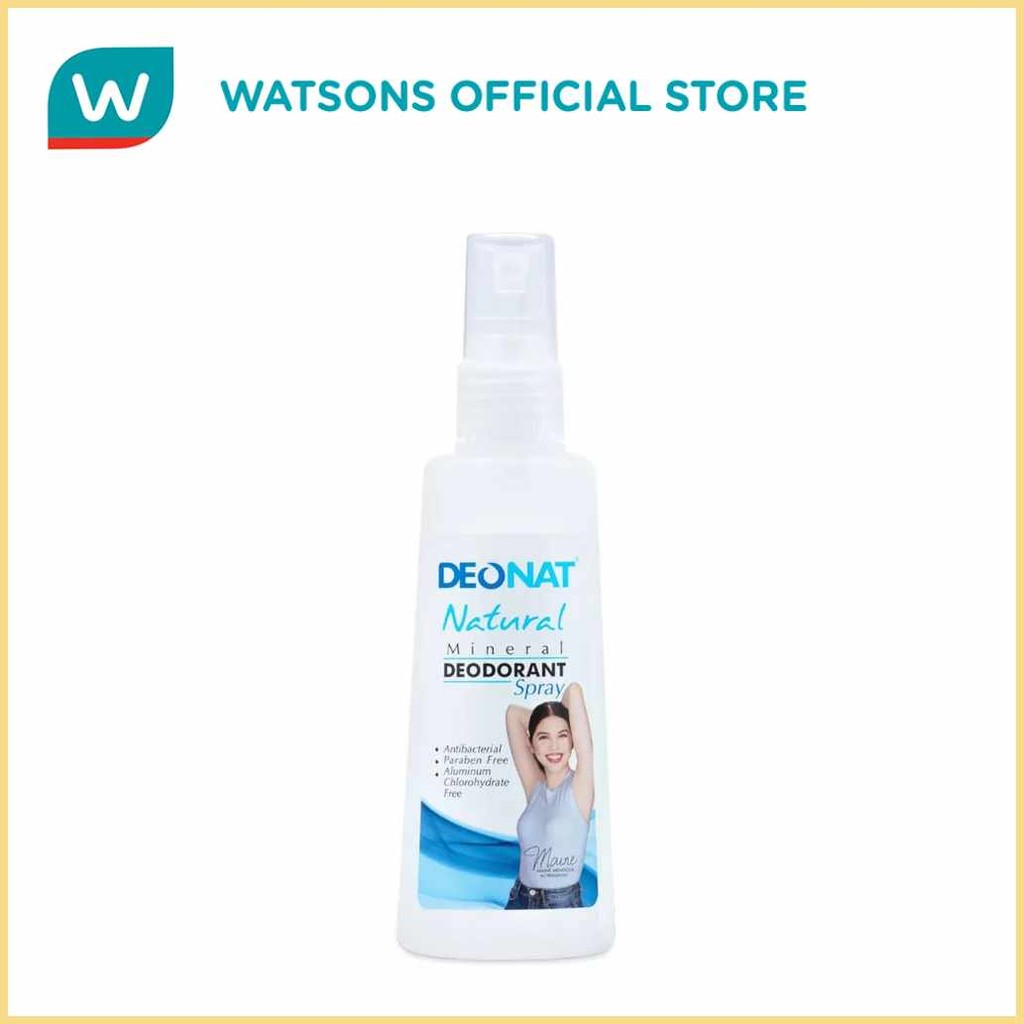 DEONAT%I/Mineral=y+Natural;f&Deodorant`qD%Spray_Zx%100ml | Shopee ...