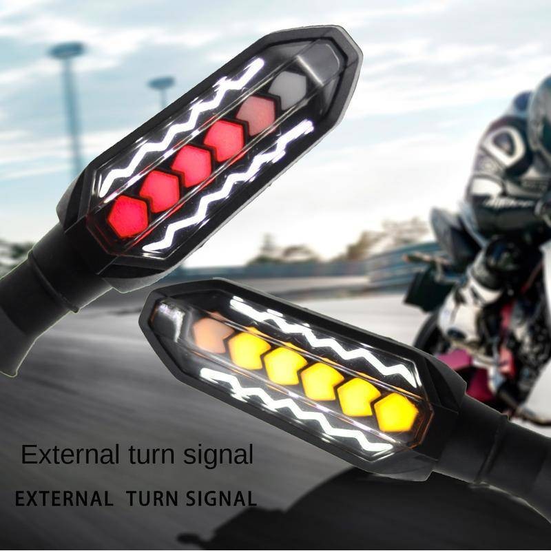 Motorcycle LED steering light Electric vehicle warning light Turning ...