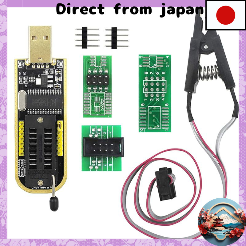 KeeYees CH341A ROM Writer SPI Flash Writer 24 25 Series EEPROM BIOS ...