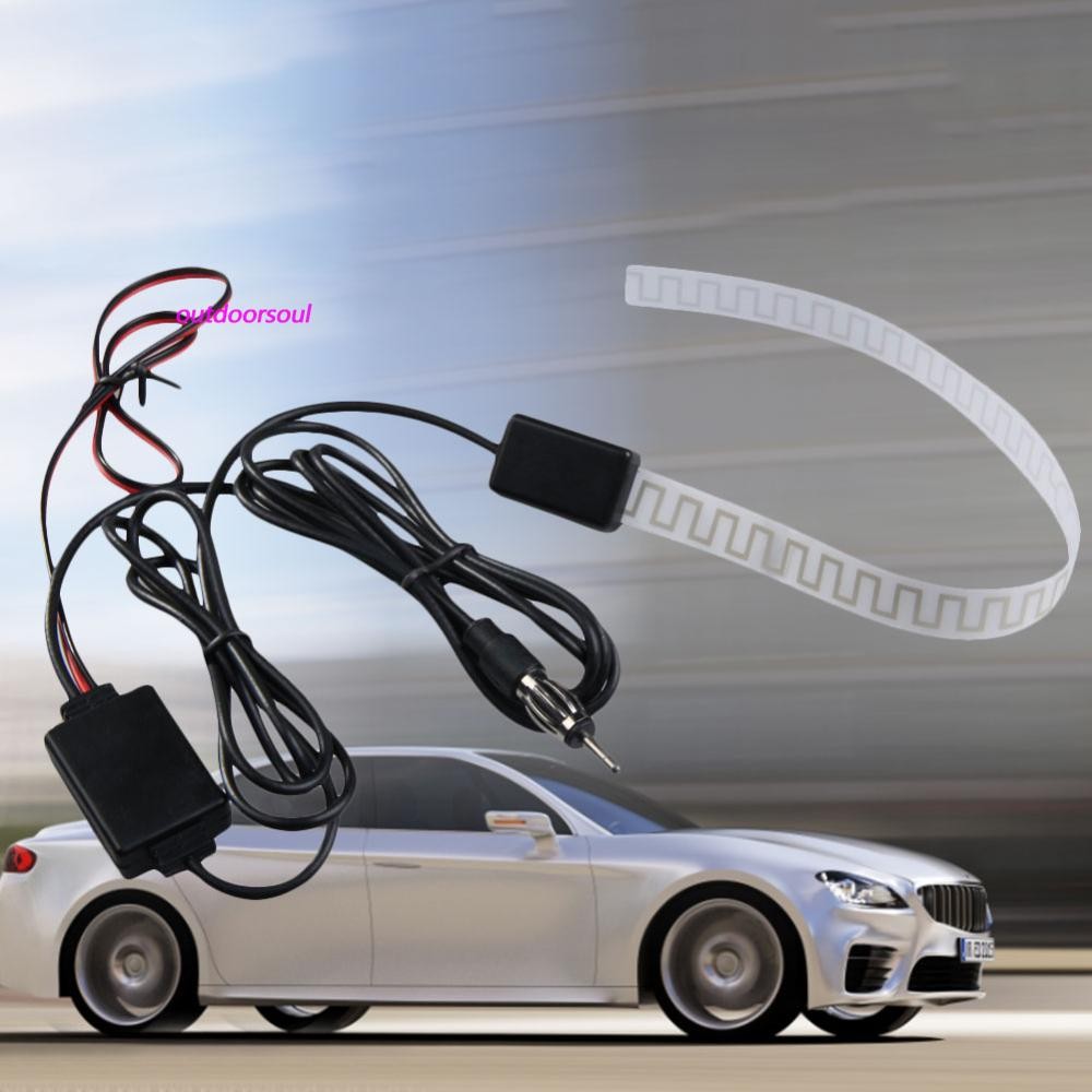 Universal Car Radio Windshield Mount Antenna Hidden Aerial Super Slim ...