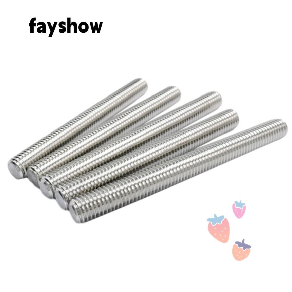 FAY 2PCS Fully Threaded Rod, 0.7mm Thread Pitch 304 Stainless Steel ...