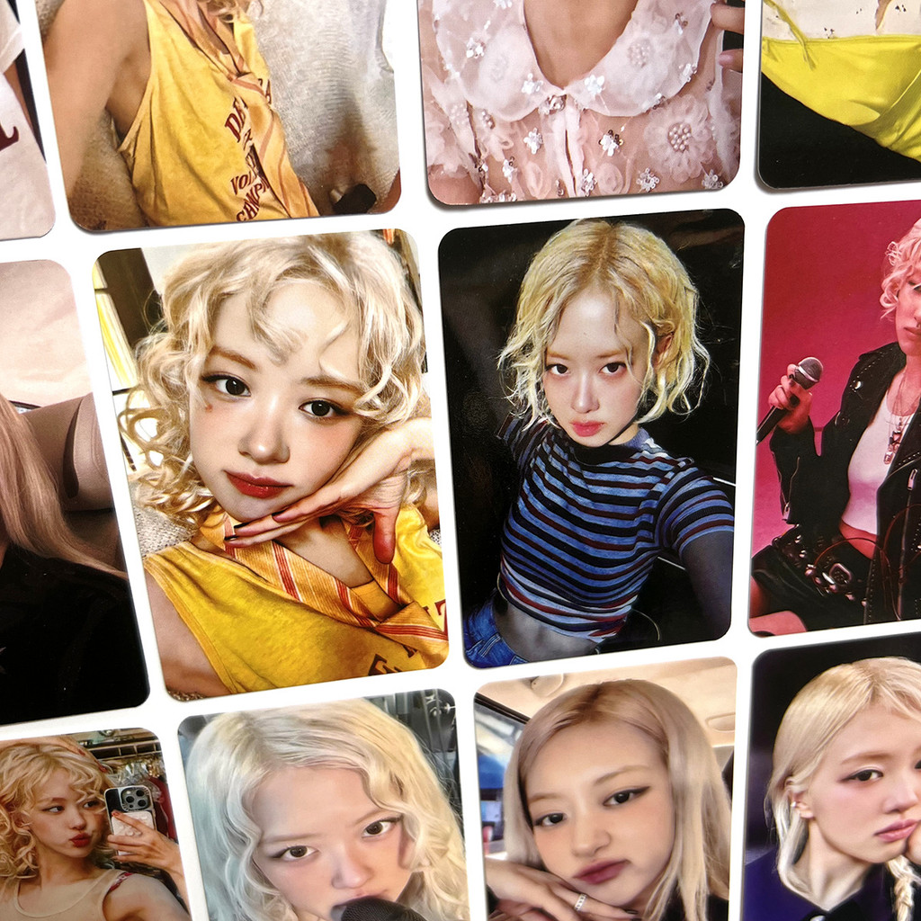2-16pcs BP ROSE rosie toxic till the end Lomo Cards JENNIE Mantra LISA ...