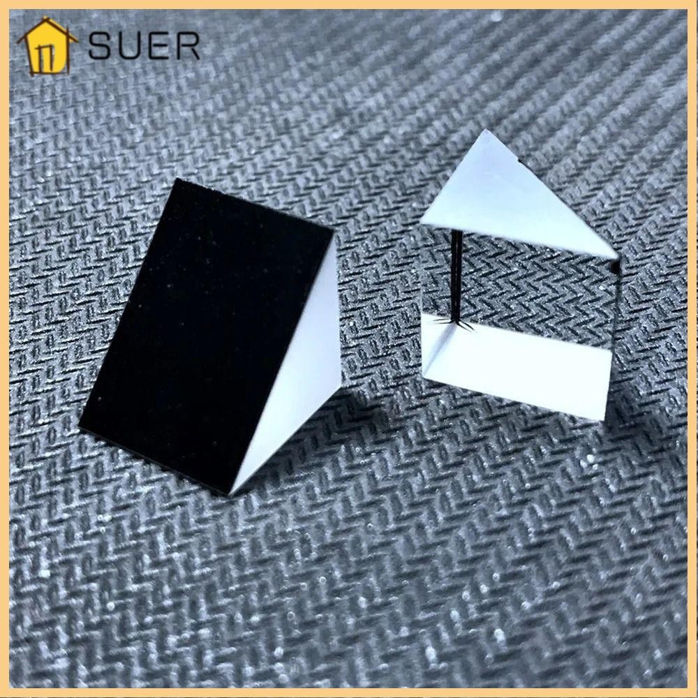 SUER1EN Triangular Prism, 20mm Optical Glass Rainbow Prism, High ...