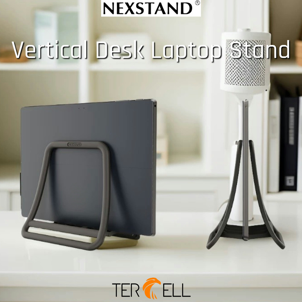 Vertical Laptop Stand NEXSTAND K11 Foldable Space Saving Desktop Holder ...