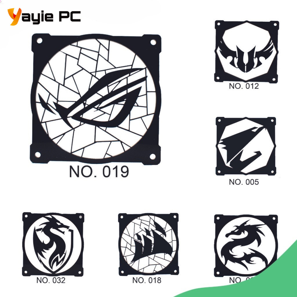 120mm Fan Grill Cover Acrylic for Computer High Quality ROG MSI Aorus ...