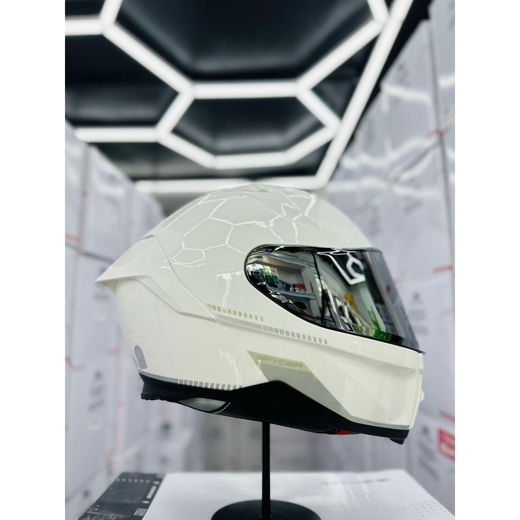 SPYDER FURY V3 FULL FACE DUAL VISOR MOTORCYCLE HELMET | Shopee Philippines
