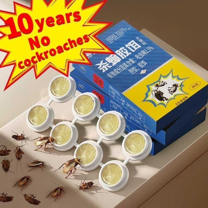 8pcs Cockcroach Eliminator Products Killer Cockroach Traps Killer ...