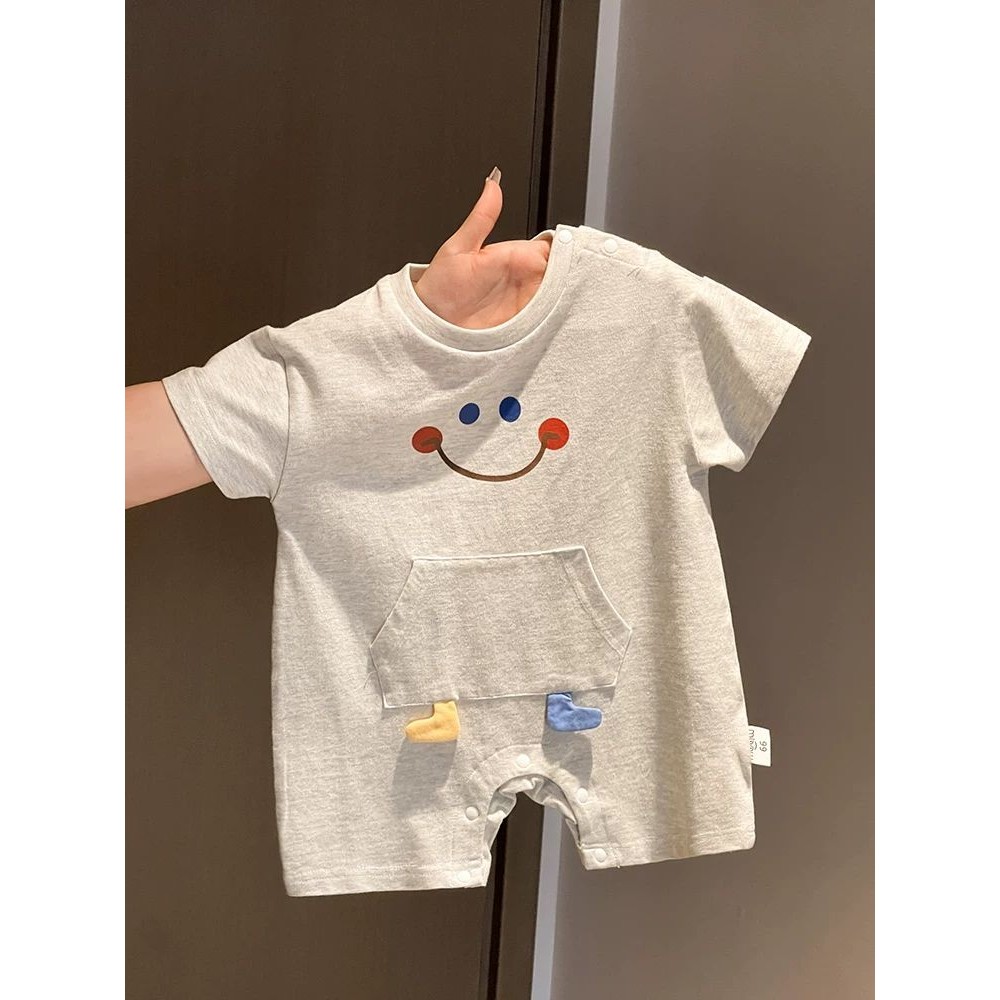 Infant Clothes Summer Western Style Jumpsuit Cute Romper Baby Summer ...