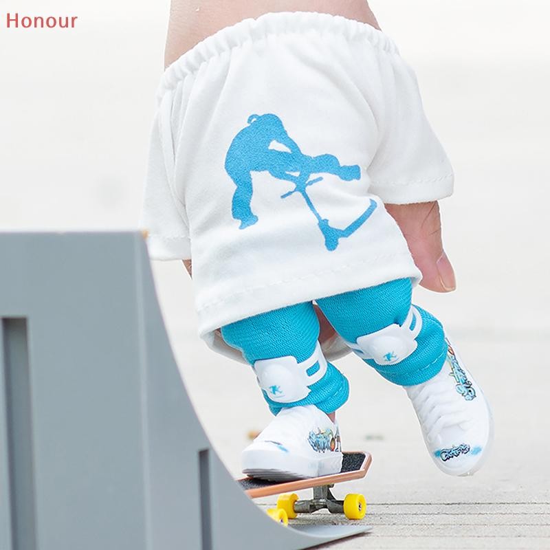 [Honour] Finger Scooter Toy Finger Toy Skateboards With Pants Shoes ...