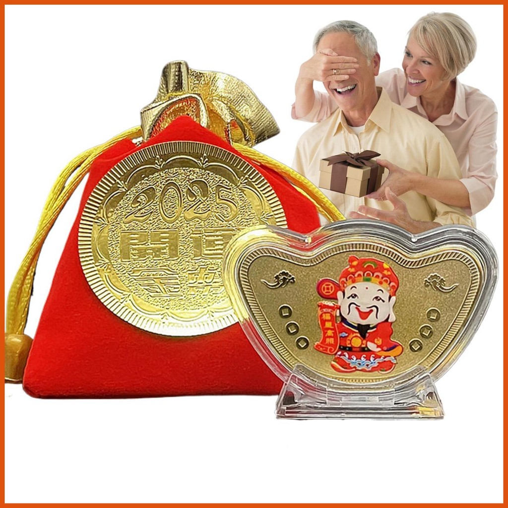 God Of Wealth Coin Commemorative Lucky Coin God Of Wealth Year Of The ...