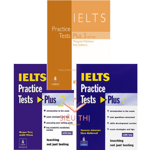 Aha - IELTS Practice Tests Plus Book Complete Set of 3 Books with Audio ...