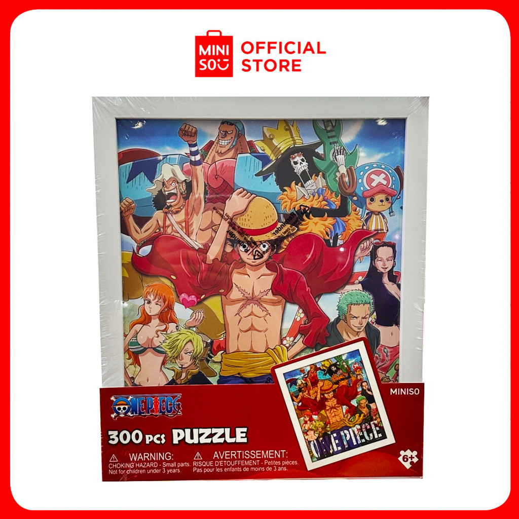 MINISO One Piece Classic Collection 300 - Piece Photo Frame Puzzle (PDQ ...