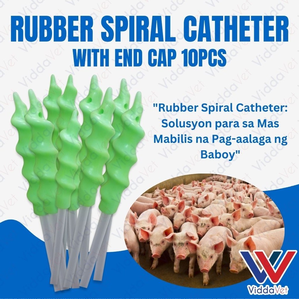 Pig AI supplies Pig Spiral Catheter with 10pcs for pigs for animals ...