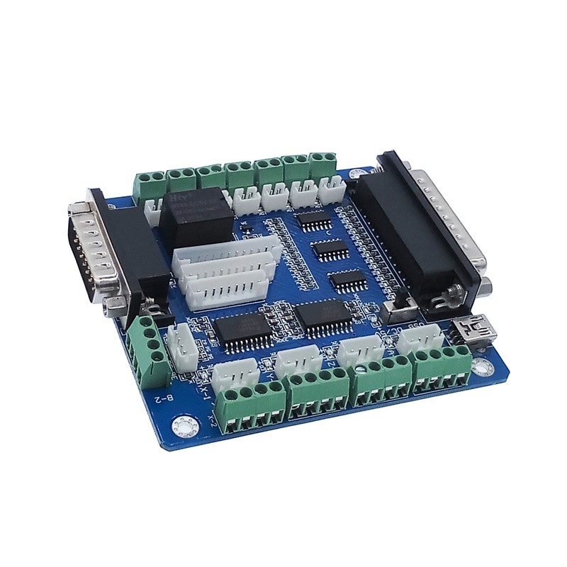 new Breakout board 4 Axis 100KHz stepper motion controller card driver ...