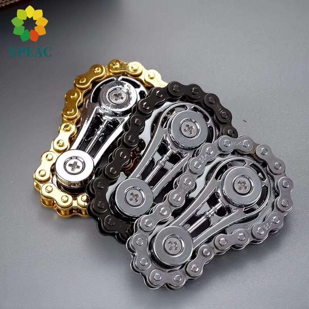 YPEAC Fingertip Gyro Mechanical, Chains Gear Spinning Top Hand Spinner ...