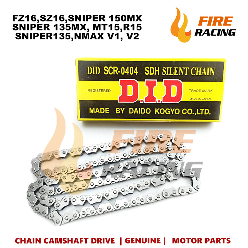 DID TIMING CHAIN for FZ16,SZ16,SNIPER 150MX,SNIPER 135MX,MT15,R15 ...