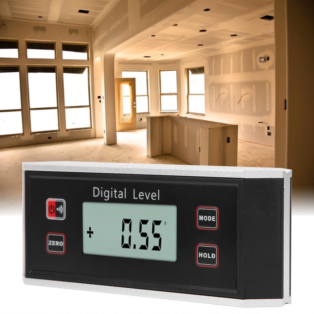 Level Inclinometer Digital Strip Type Inclination Box Angle Gauge ...