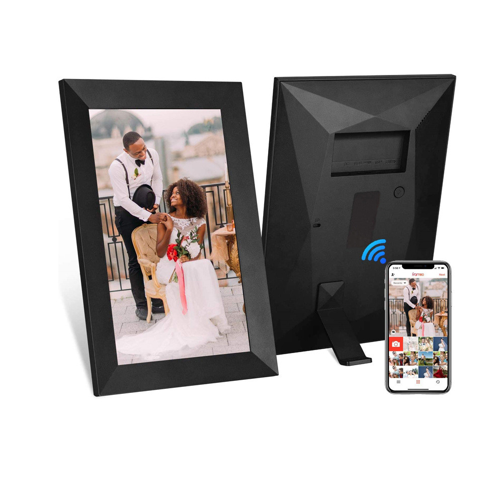 Frameo Digital Intelligent Cloud Photo Frame 10.1-inch Touch Screen ...