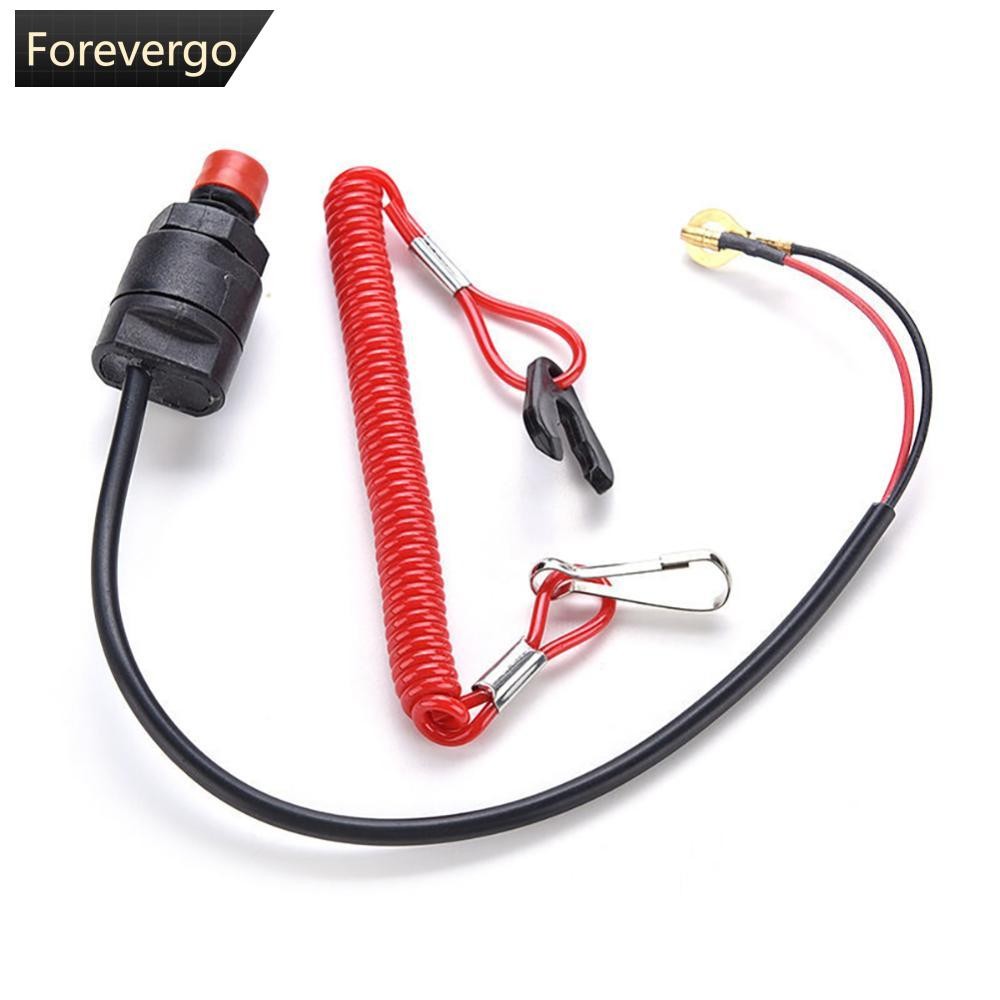 FOREVERGO Universal Boat Outboard Engine Motor Scooter ATV Kill Stop ...