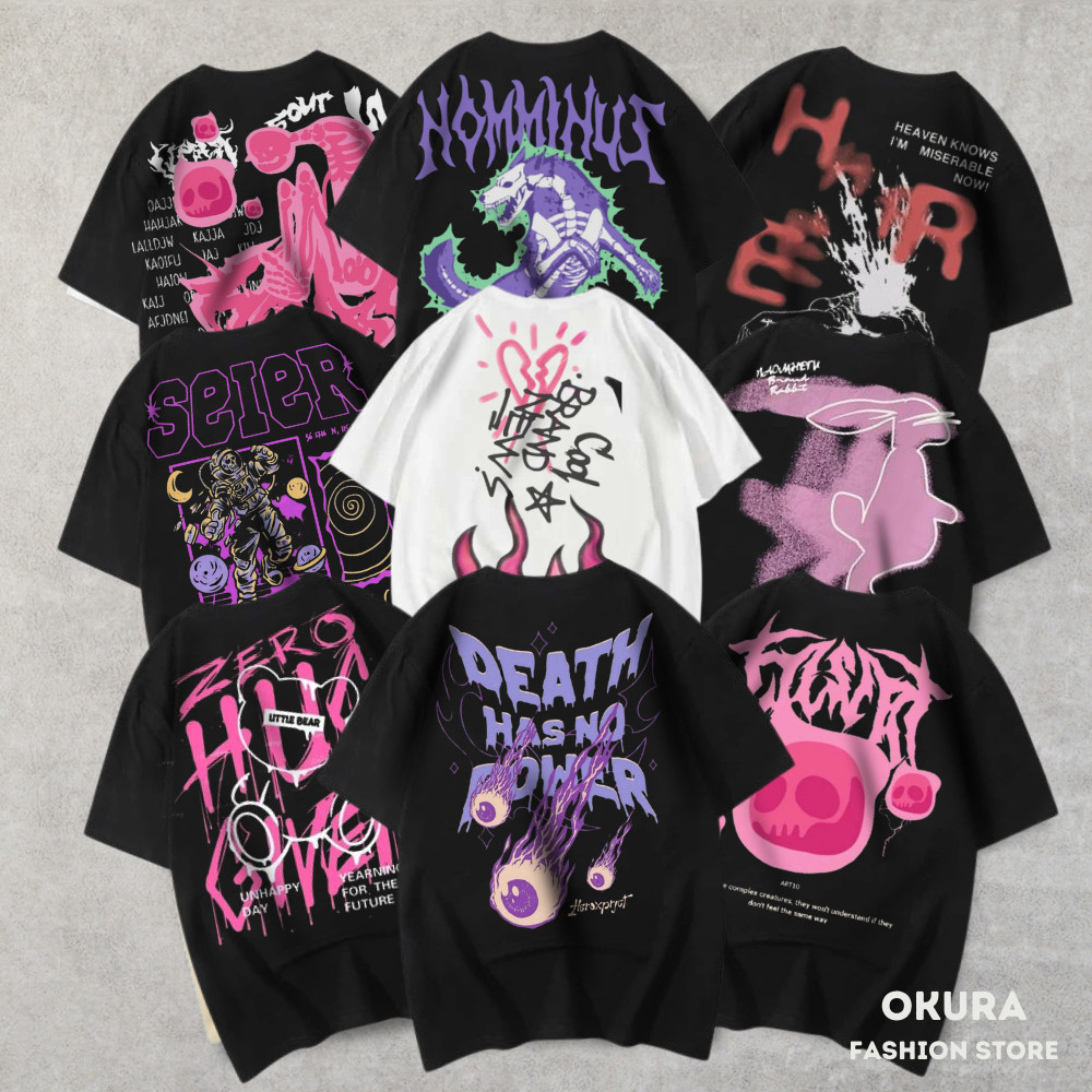 ORIGINAL Distro T-Shirts 100 thousand Get 3pcs Latest Original Distro T ...