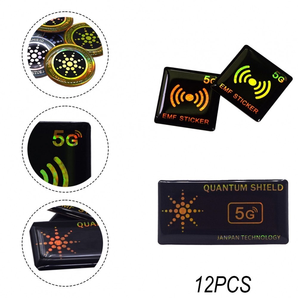 EMF Shielding Stickers 12 Anti Radiation Solutions Suitable for All ...