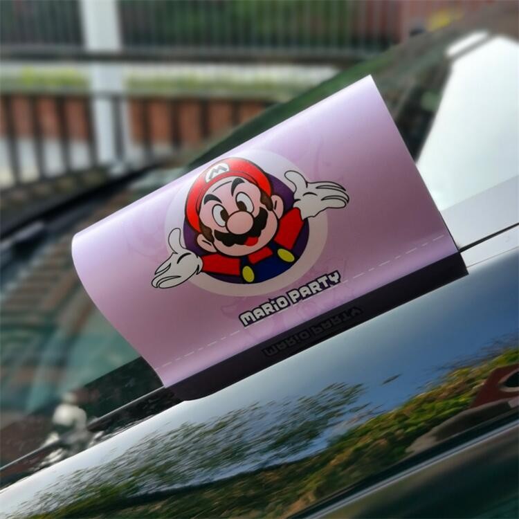 Mario Bumper Stickers Super Mary Car Lego Washed Stick Label Lego ...