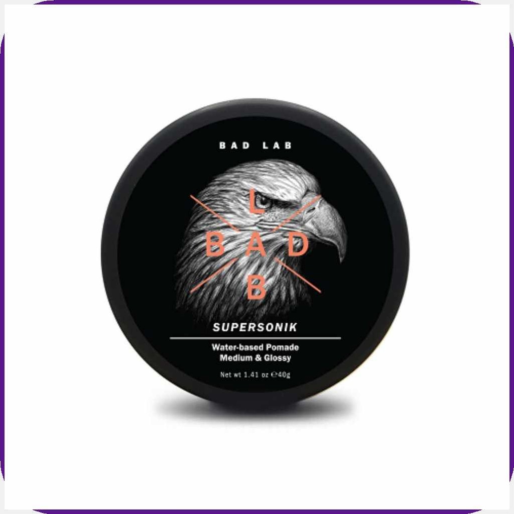 Bad%m^og?Lab*w?Mens*h?Grooming*s?Supersonik*l?Water-Based*U?Pomade*B?40 ...