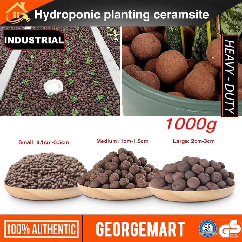 Hydroton hydroponic expanded clay leca balls pebbles 1000g | Shopee ...