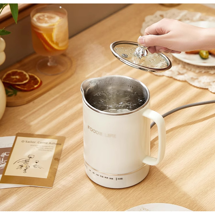 Mini Electric Kettle Health Kettle Office Small Kettle Travel Portable ...