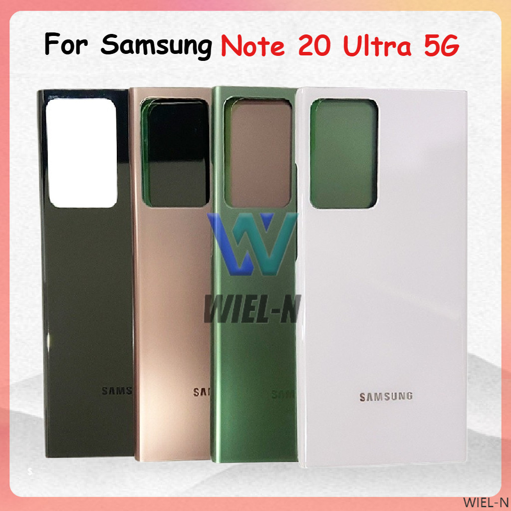 For Samsung Note 20 Ultra 5G N986F N986B Back Battery Cover Glass ...