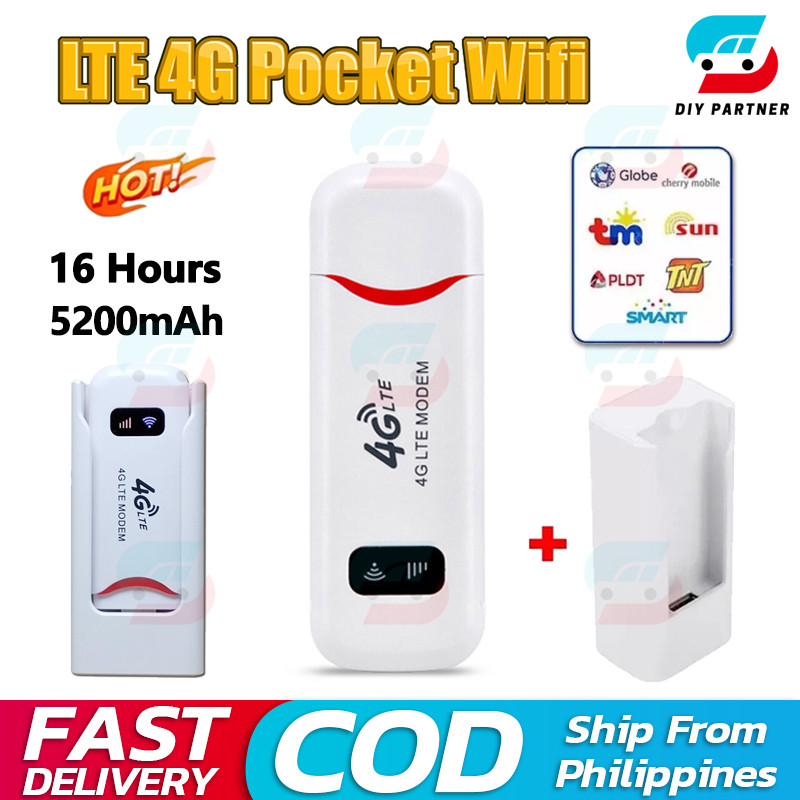 H760R Wireless 4G LTE WiFi Router Modem Universal SIM Card 150Mbps USB Pocket WiFi Hotspot ...