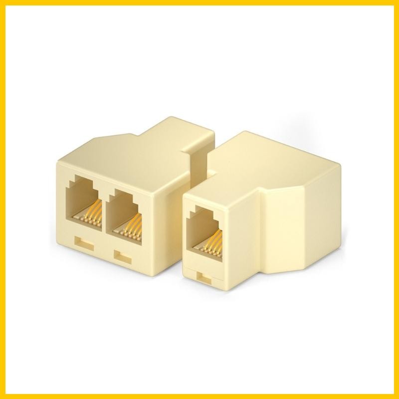 KING Space Saving RJ11 Telephone Splitter Phone Line Splitter For Home ...