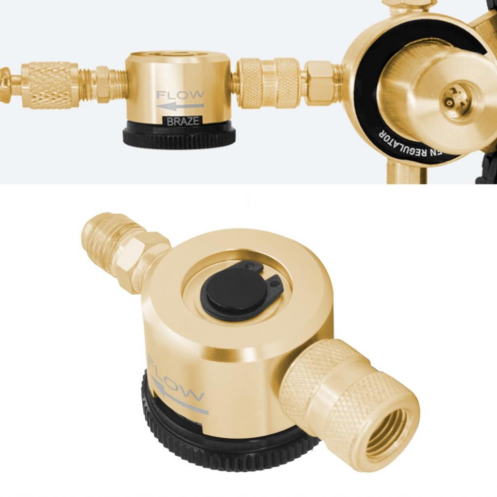 Nitrogen Purging Tool Oxidation Resisting Gas Regulator Purge for HVAC ...