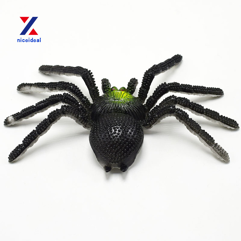 [Ready stock] Tricky Toy Realistic Soft PVC Spider Action Model Insect ...