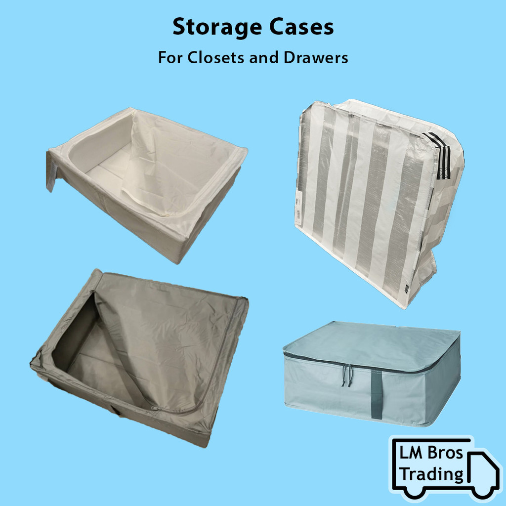 Storage Cases For Closets and Under Beds Parkla Bruksvara Skubb ...