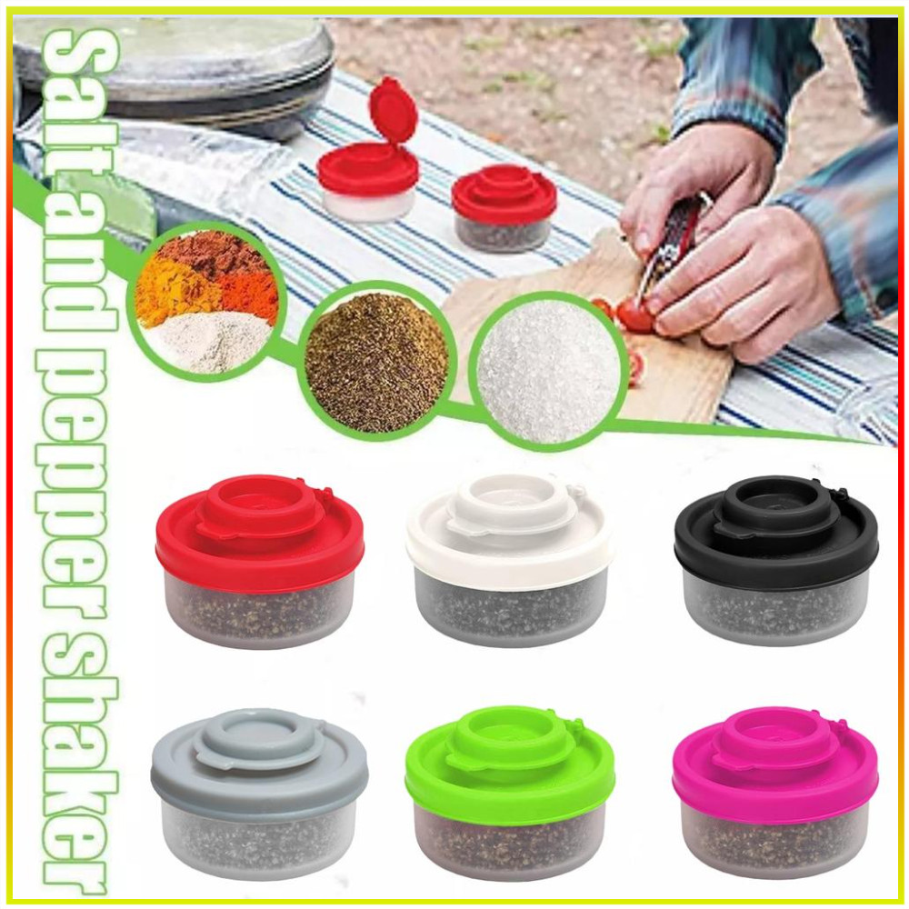 Mini Salt And Pepper Shaker Home Portable Seasoning Shaker Jar ...