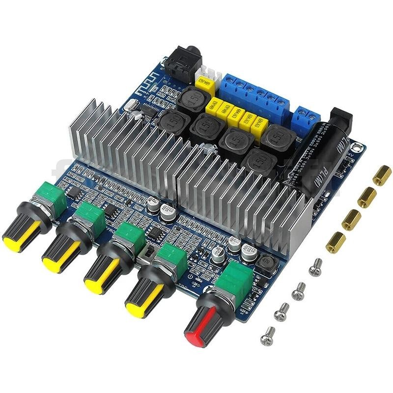 TPA3116 50W*2+100W bluetooth 5.0 High Power Audio Amplifier Board 2.1 Sound Channel Bass Super ...