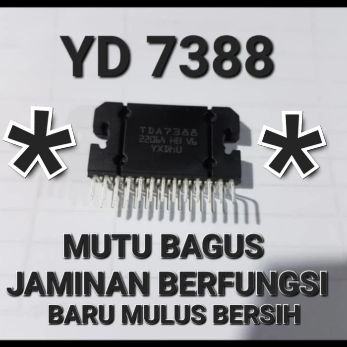 DDL99 tda 7388 yd tda 7388 7388a 7388 a tda7388 yd7388 ic tape dvd car ...