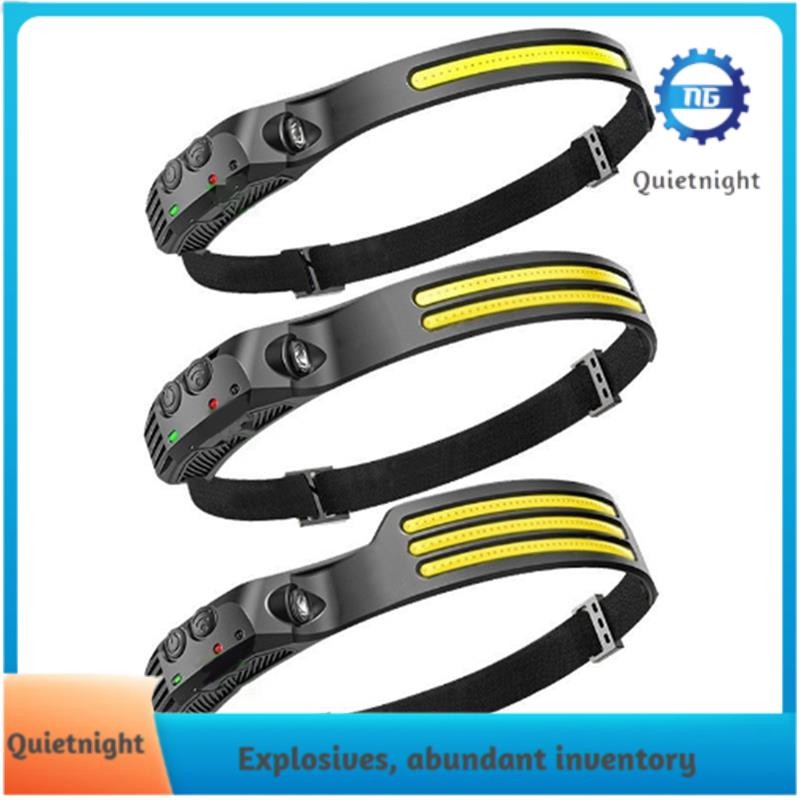 [quietnight.ph] 3PCS Hand Sweep Sensor Headlam USB Rechargeable Work ...